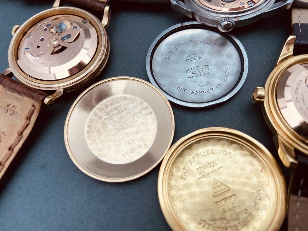 Dennison watch cases - Watches of Lancashire