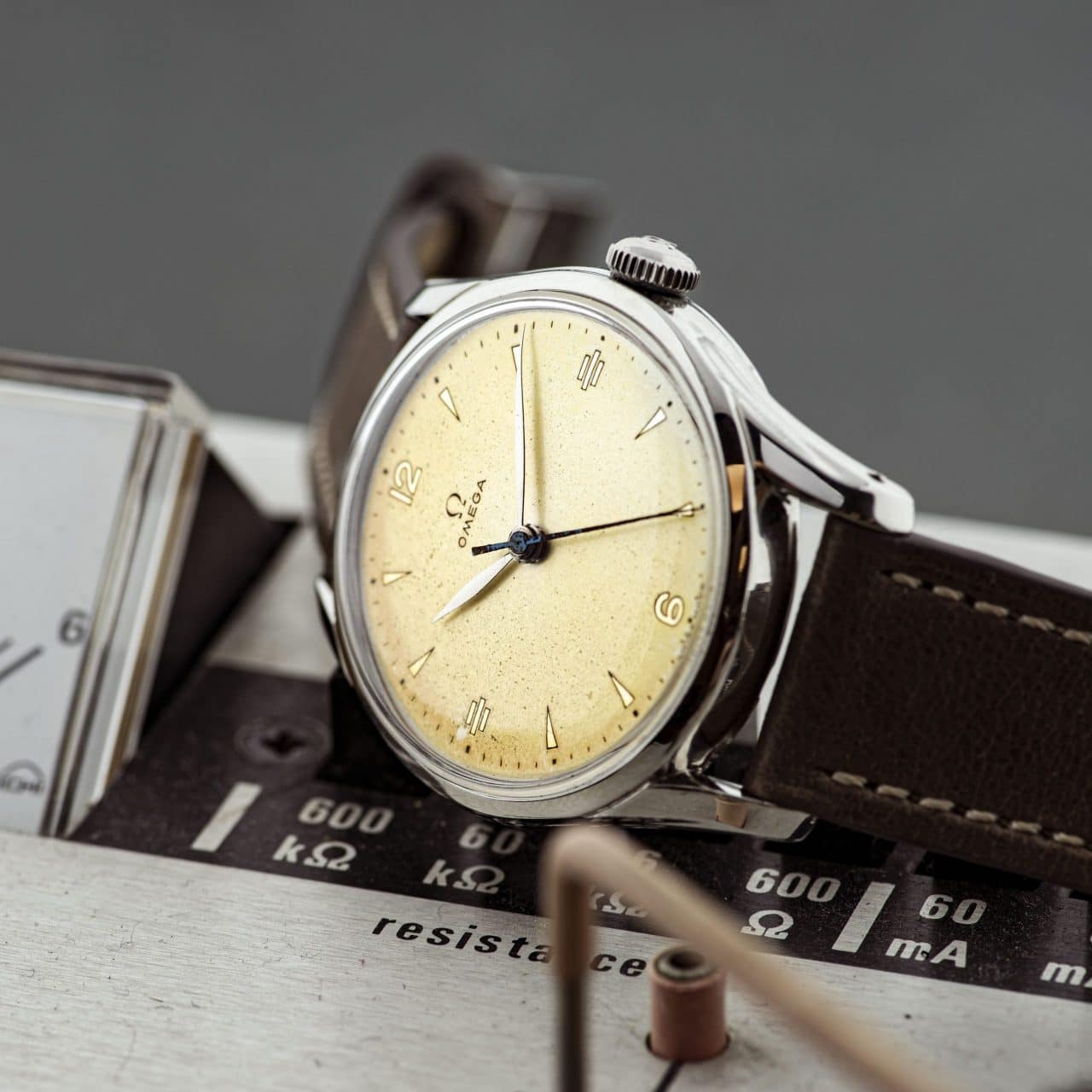 1956 Omega Square 3971-9-SC - Watches of Lancashire