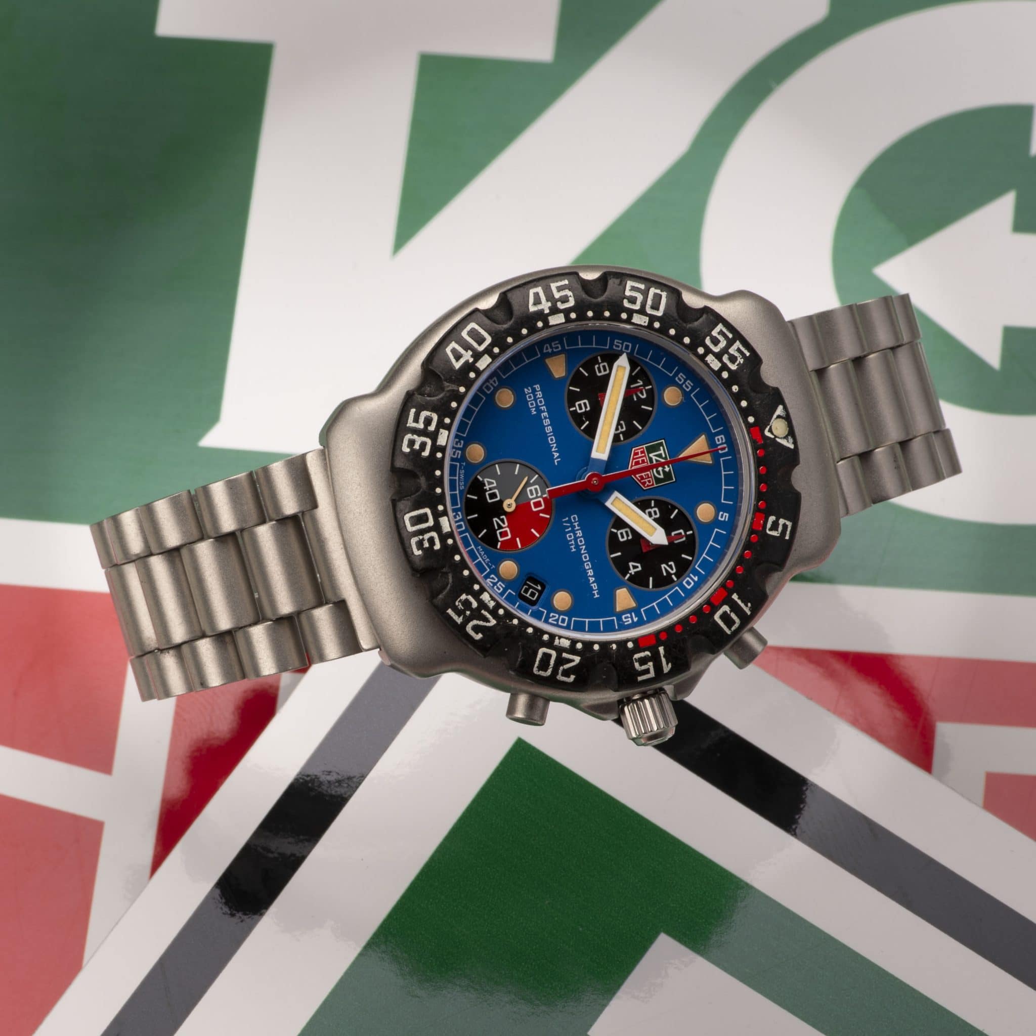 1990's Heuer F1 Chronograph CA1210-1 - Watches of Lancashire