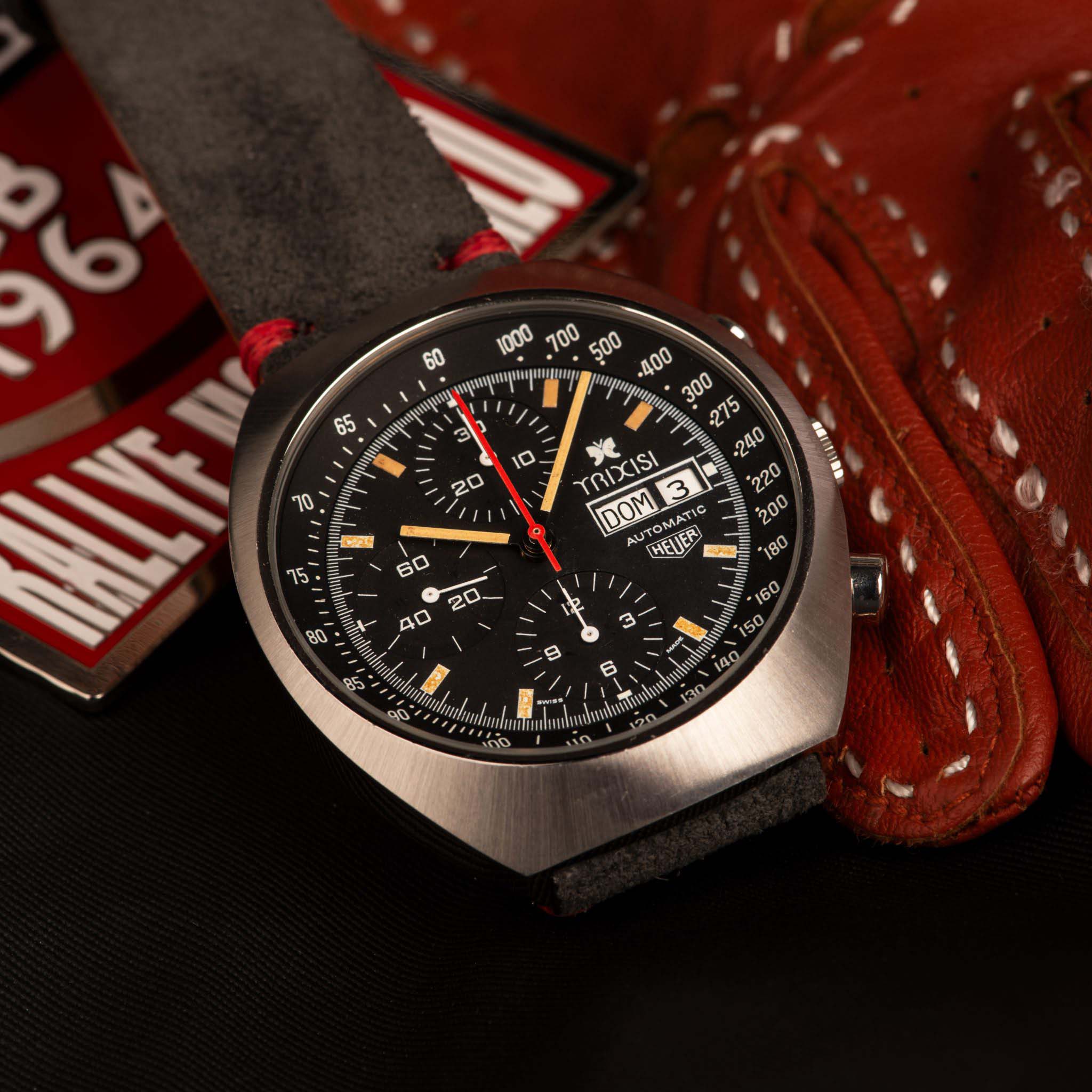 1980's Heuer 750.503 Montreal Double Signed Dial - Watches of Lancashire