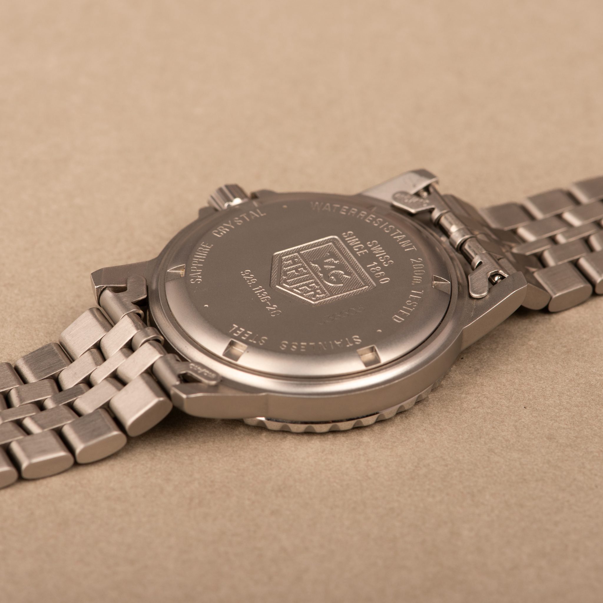 1993 TAG Heuer 1500 Night Diver 929.113G-20 - Watches of Lancashire